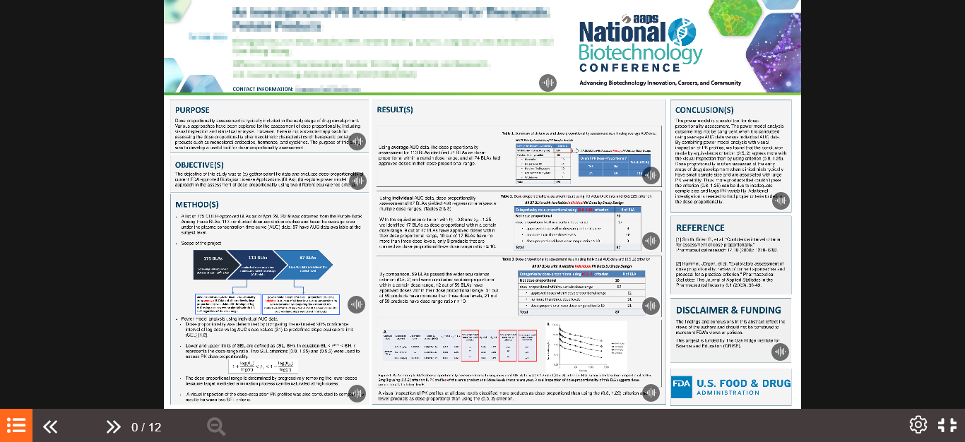 Better Posters: Online posters at National Biotechnology Conference