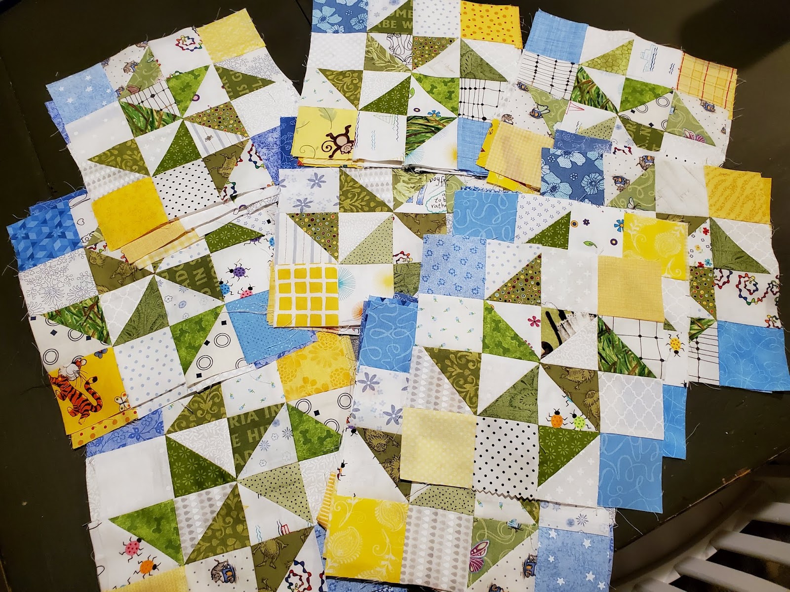 My Quilty World: Unity Quilt-A-Long - Bonnie Hunter Mystery - Week 7