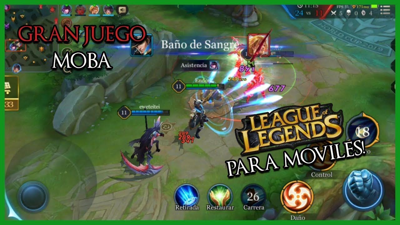 ARENA OF VALOR: ARENA 5v5 PARA ANDROID & iOS | LEAGUE OF LEGENDS [LOL]