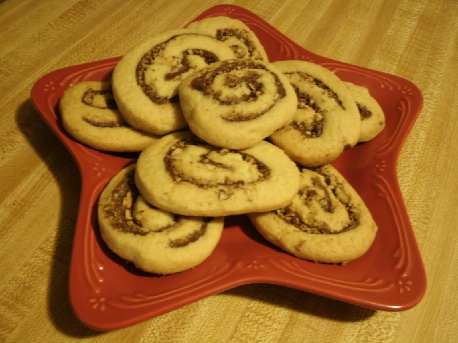 Sugared Sam: Orange Nutella Hurricane Cookies