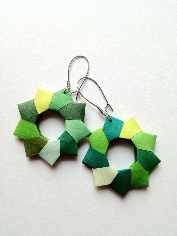Paper earrings designs