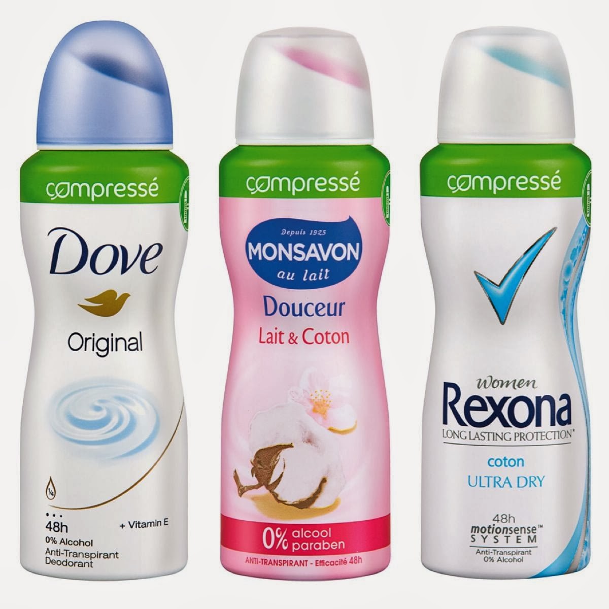 Michèle in wonderland: Dove, Rexona et Monsavon se la jouent mini
