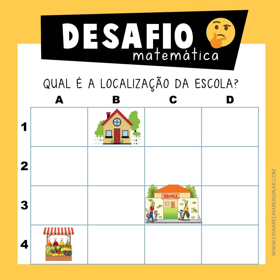 Desafio Matemática 3 Ano - BRAINCP