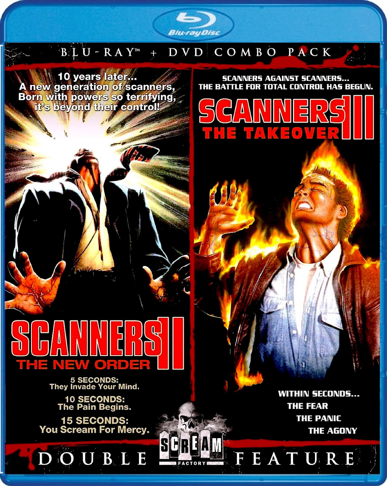 blu-ray and dvd covers: SCREAM FACTORY DOUBLE FEATURE BLU-RAYS: BAD ...