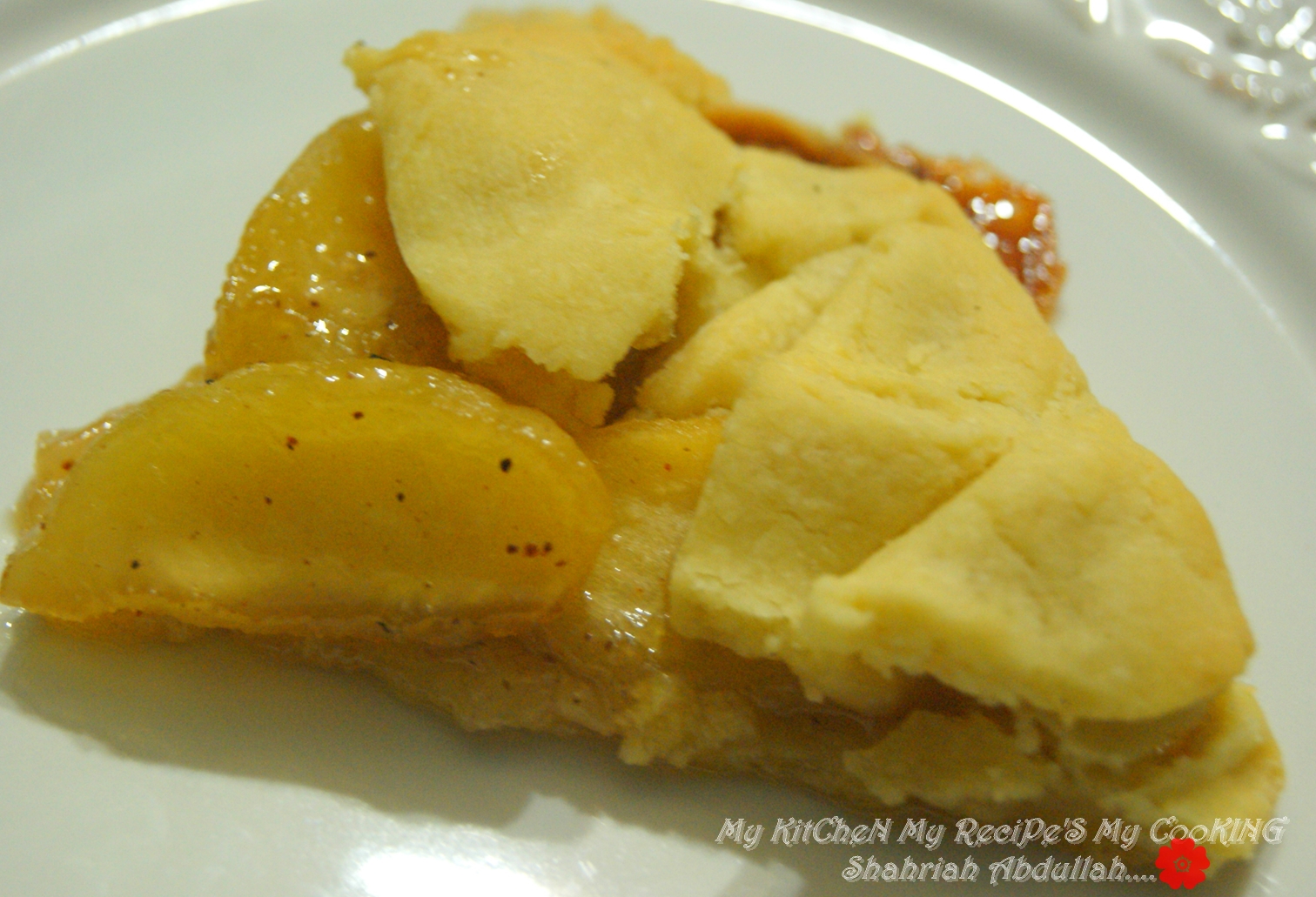 The Writer's CooKING!: Rustic Apple Tart ~ Kerana Sebiji Epal