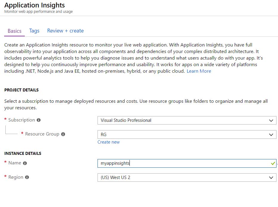 Application Insights In Azure | C#.NET,SQL Server and Microsoft Azure