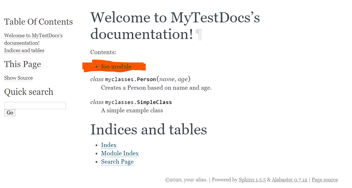 TravelMarx: Sphinx Quickstart