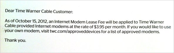 Time Warner Cable Modem