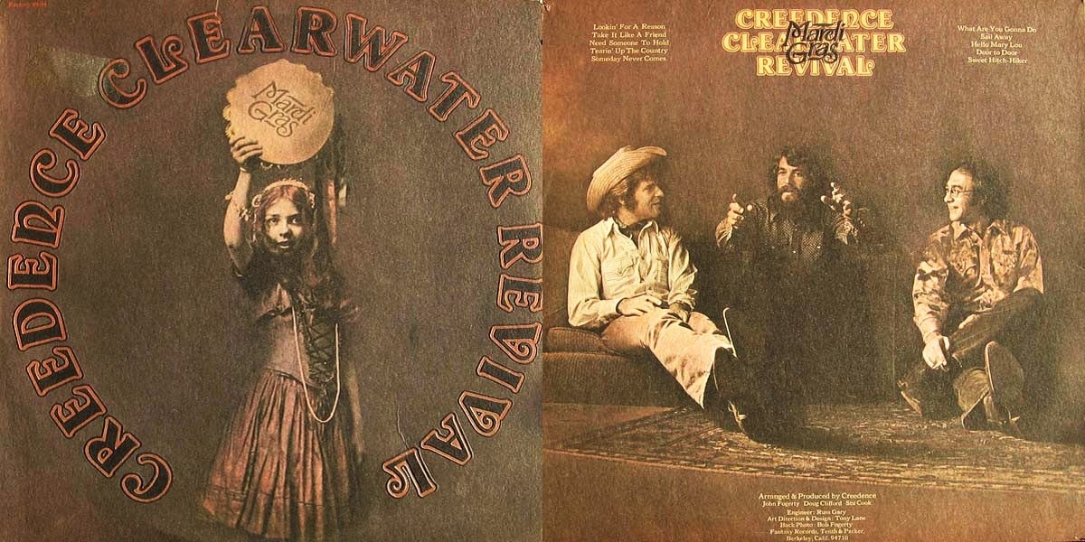 AL FIN MÚSICA !! : CREEDENCE CLEARWATER REVIVAL - HISTORIA Y DISCOGRAFIA DE ESTUDIO: 1967 - 1972