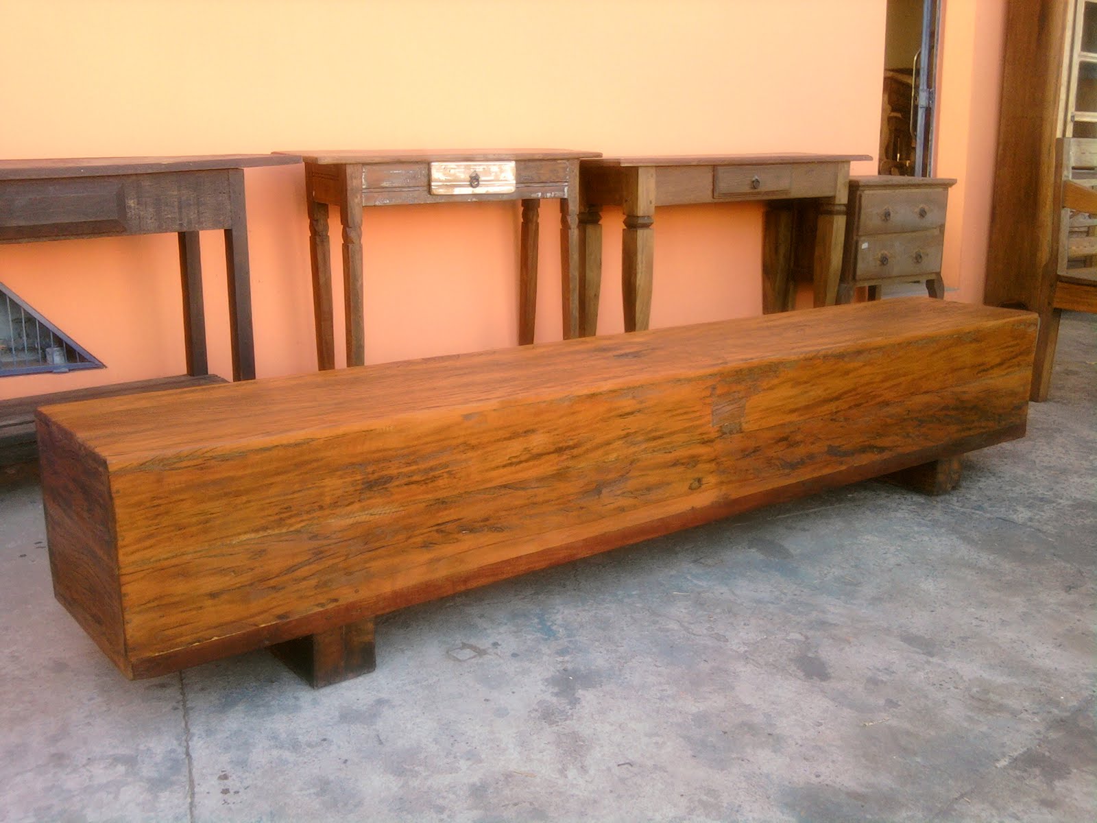 Casarão Móveis Rústicos: Banco Rústico