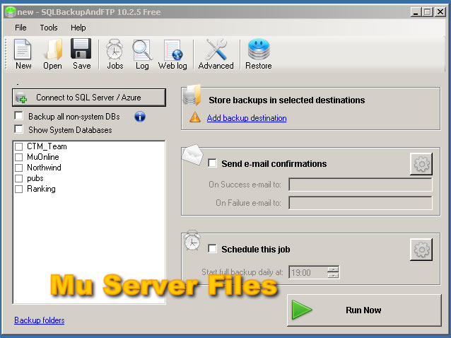 SQL Server backups SQL Server backups