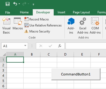 Macro Excel - Menggunakan Command Button (ActiveX Control) - vb - 'jadul'