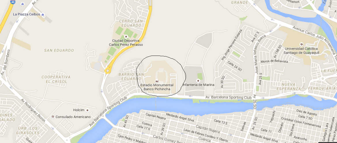 EL FUTBOL EN ECUADOR: ESTADIOS MAS CONOCIDOS DEL ECUADOR