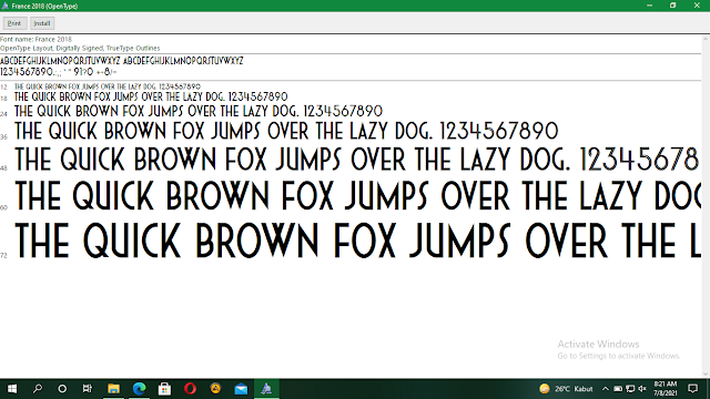 France World Cup 2018 Font