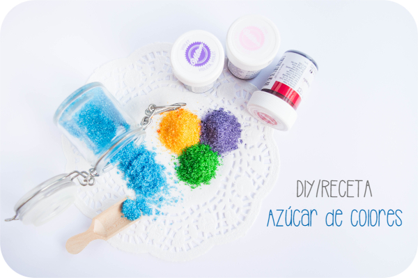 DIY: Azúcar de colores casera - Niña Bonita