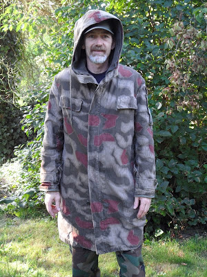 Four Bees: Bundesgrenzschutz Parka, BGS Sumpfmuster Camo