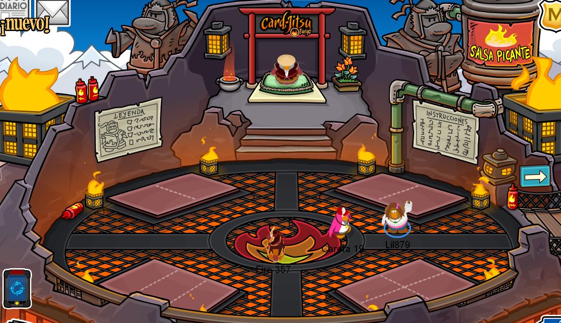 Trucos club penguin: Fiesta del Card-Jitsu en Club Penguin!