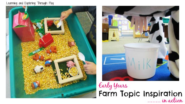 Learning and Exploring Through Play: Farm Topic for Early Years