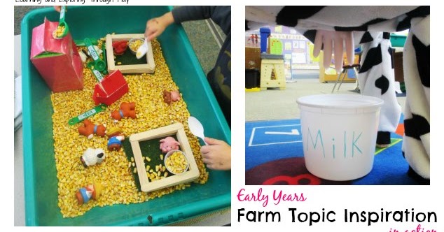 Learning and Exploring Through Play: Farm Topic for Early Years