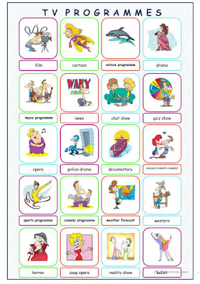 What types of TV programmes do you like?