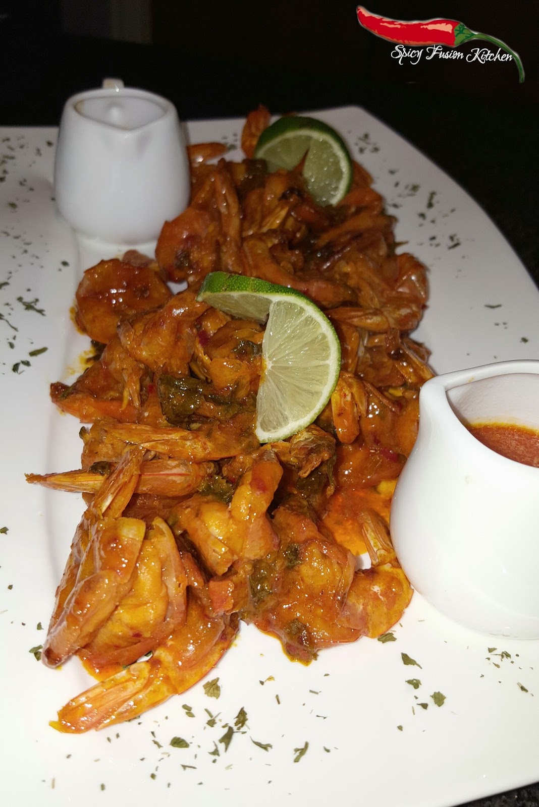 Portuguese Prawns - Spicy Fusion Kitchen