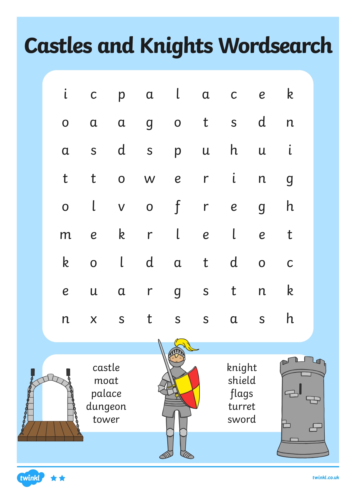 Amazing Claudia's corner: CASTLES & KNIGHTS / SEGUNDO