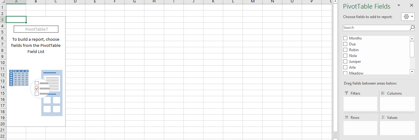 How to use the PivotTable in the MS-Excel during your professional and ...