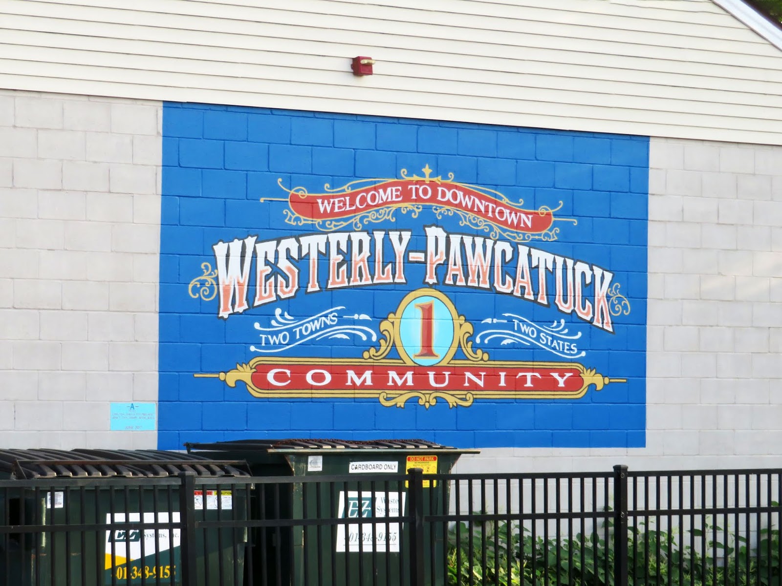 Geographically Yours Welcome: Westerly, Rhode Island