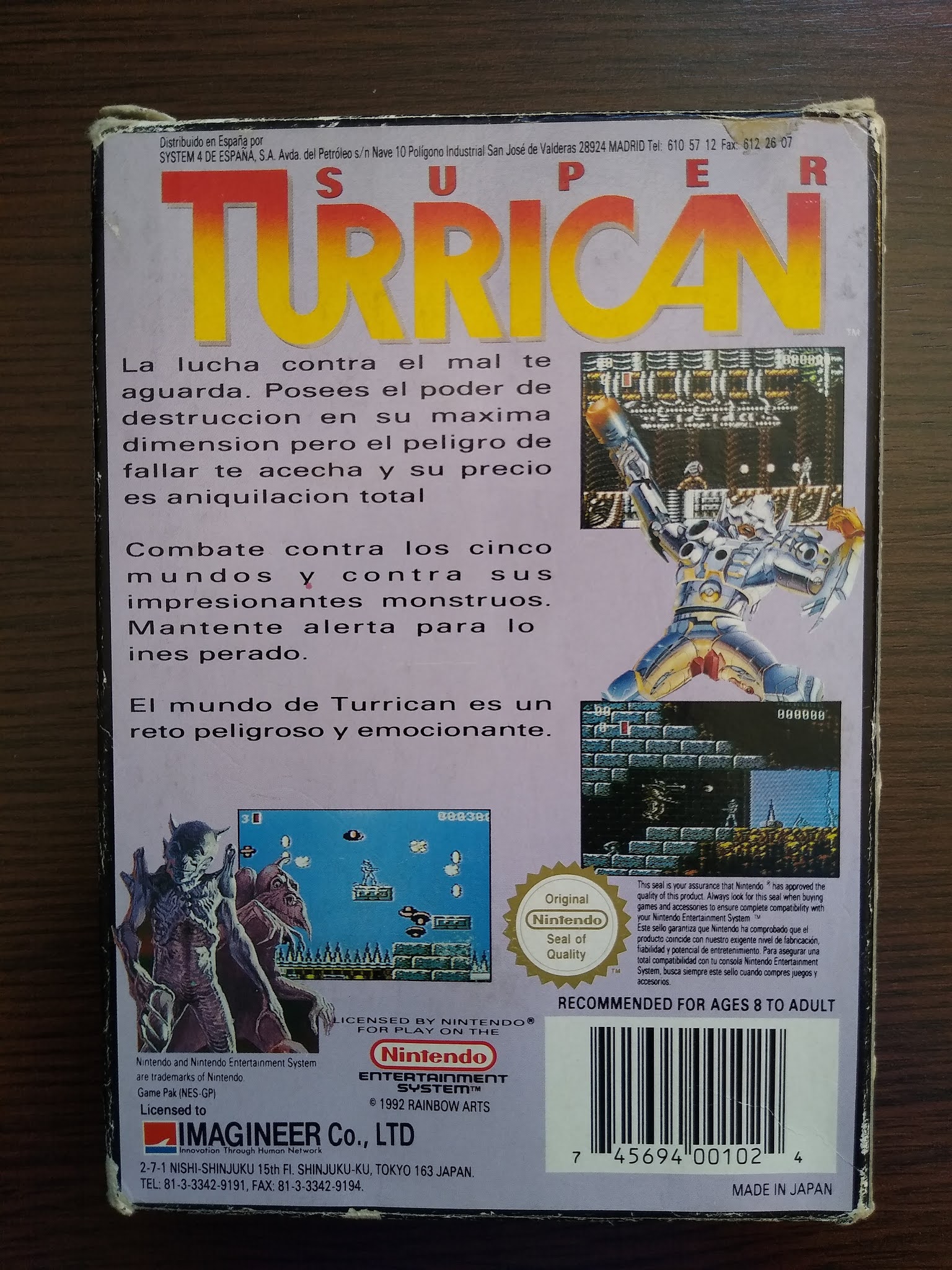 Super Turrican de NES