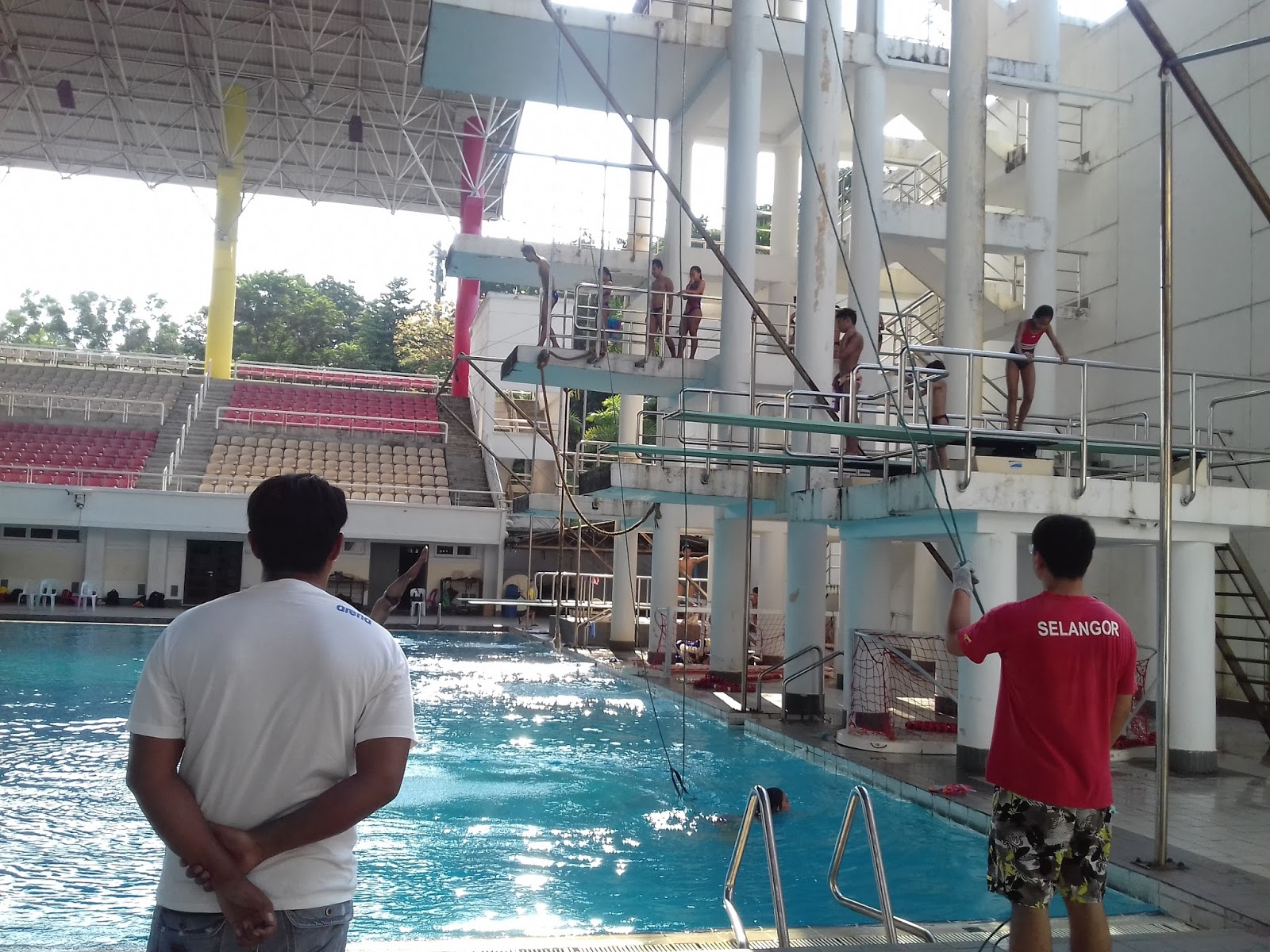 USPTN SELANGOR: PEMANTAUAN LATIHAN SUKAN TERJUN