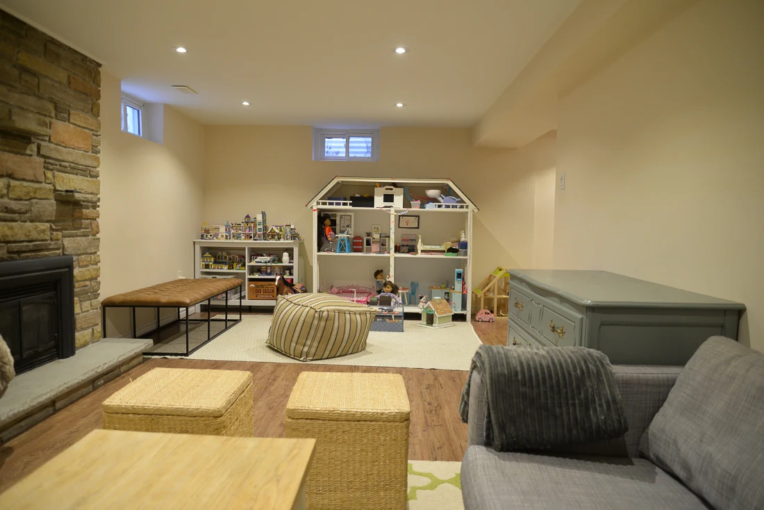 A Basement Refresh - Rambling Renovators