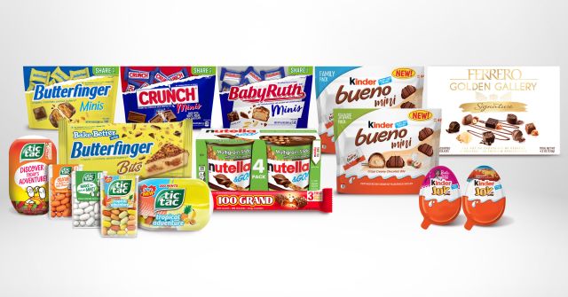 Ferrero Announces New Candies and Snacks for 2021 and Early 2022