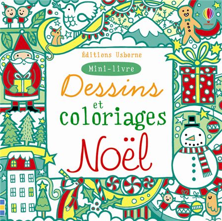 Les lectures de Mathilde: Coloriages spécial Noël avec les éditions Usborne
