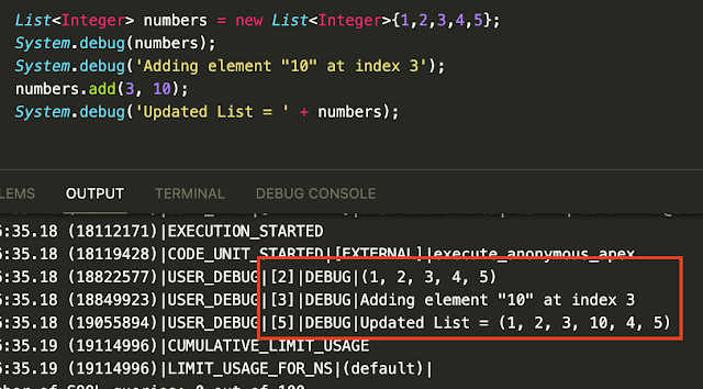 List Data Structure in Apex | Apex Data Structure Tutorials by SFDC ...