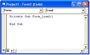 Writing Visual Basic Instructions ~ VISUAL BASIC TUTORIAL