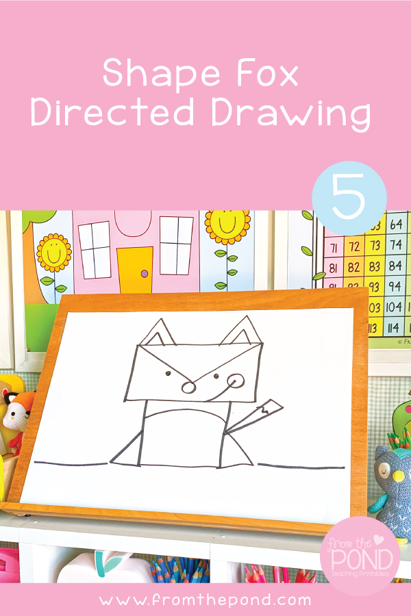 Shape Fox Directed Drawing | From the Pond