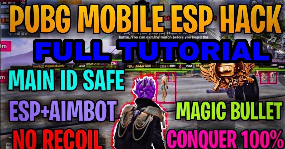 TUTORIAL - HOW TO USE PUBG ESP, INJECTOR, VIRTUAL BYPASS, HOST,