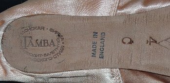 Antique Pointe Shoes: Gamba