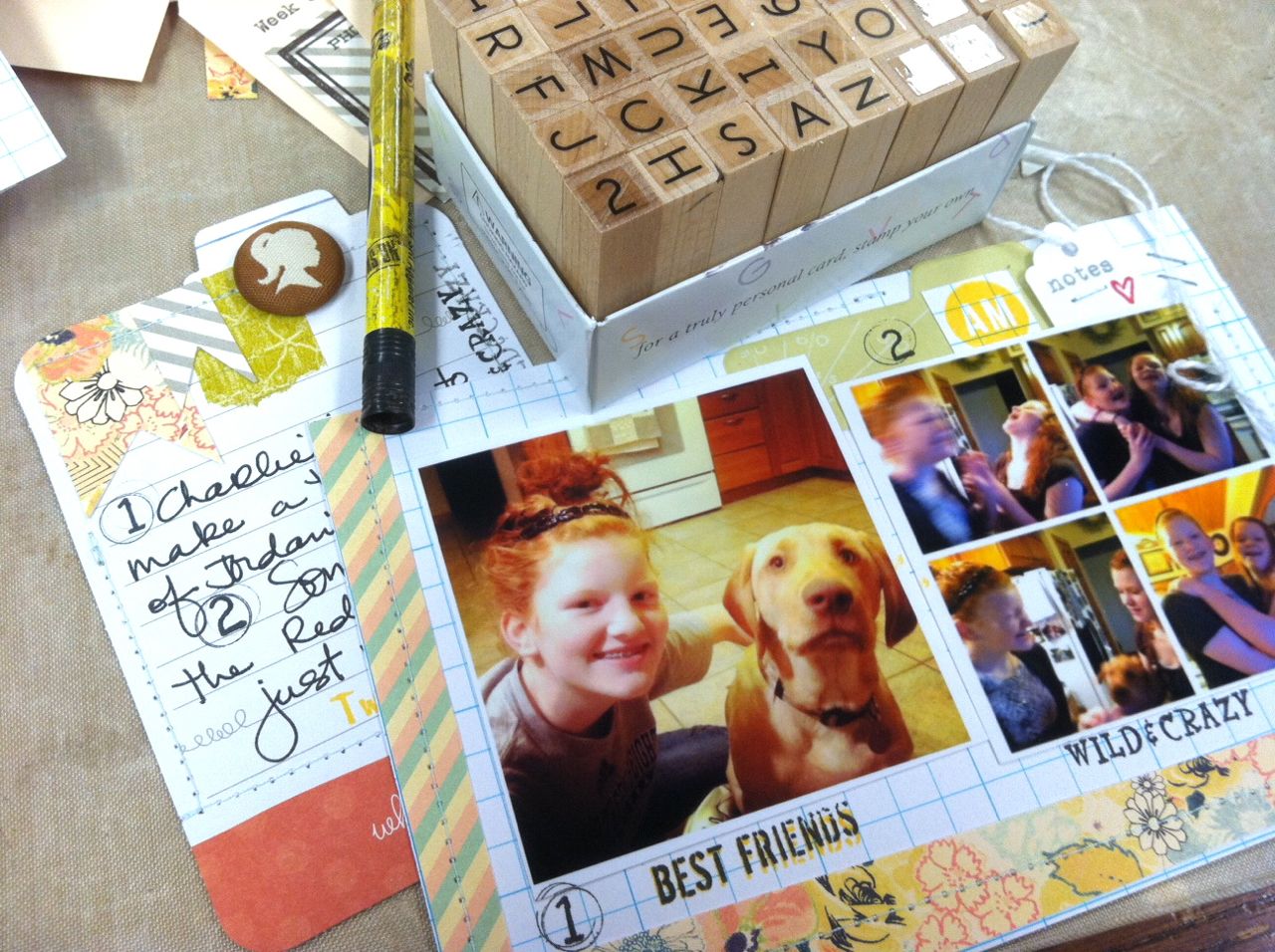 Mish Mash: Project Life Week 8, 2012