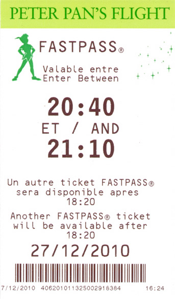 Disney en la maleta: Consejo #6 - Ahorra tiempo, usa Fast Pass