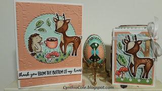 Cinder's Touch: Thank You Shadow Box Card