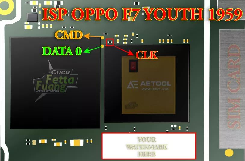 ISP PINOUT OPPO F7 YOUTH CPH1959