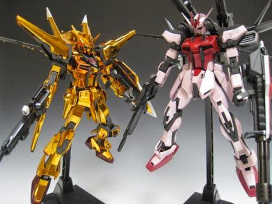 Custom Build: 1/100 Akatsuki Gundam "Master Grade Conversion"