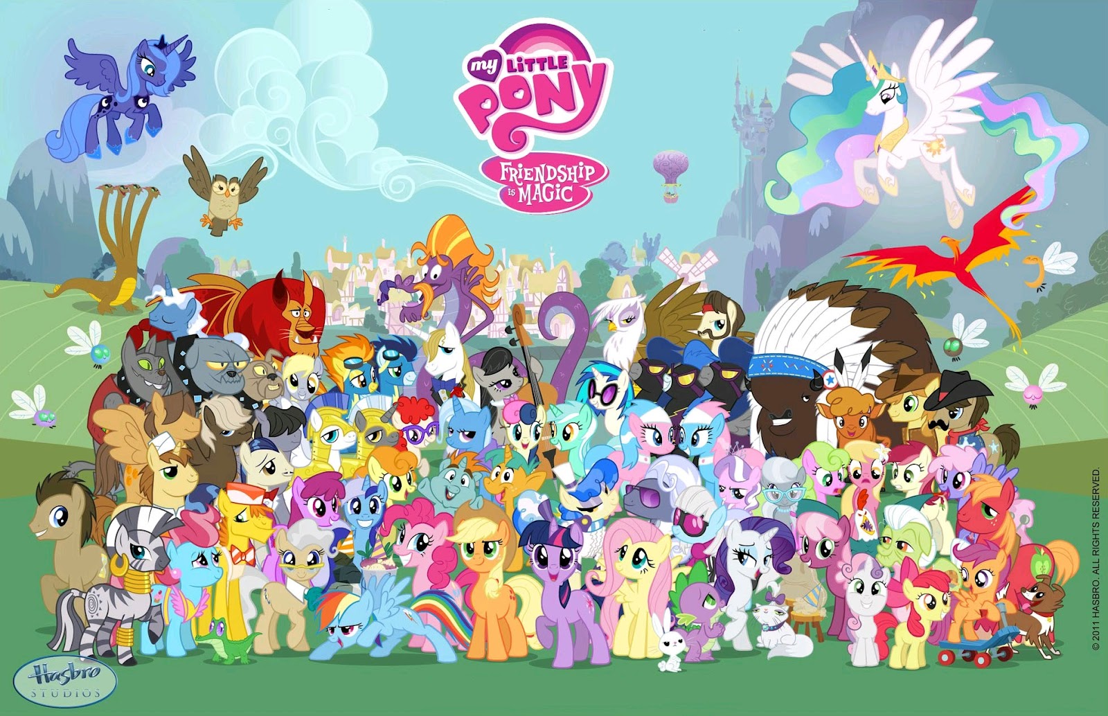 My Little Pony: Fondo de escritorio de My Litlle Pony
