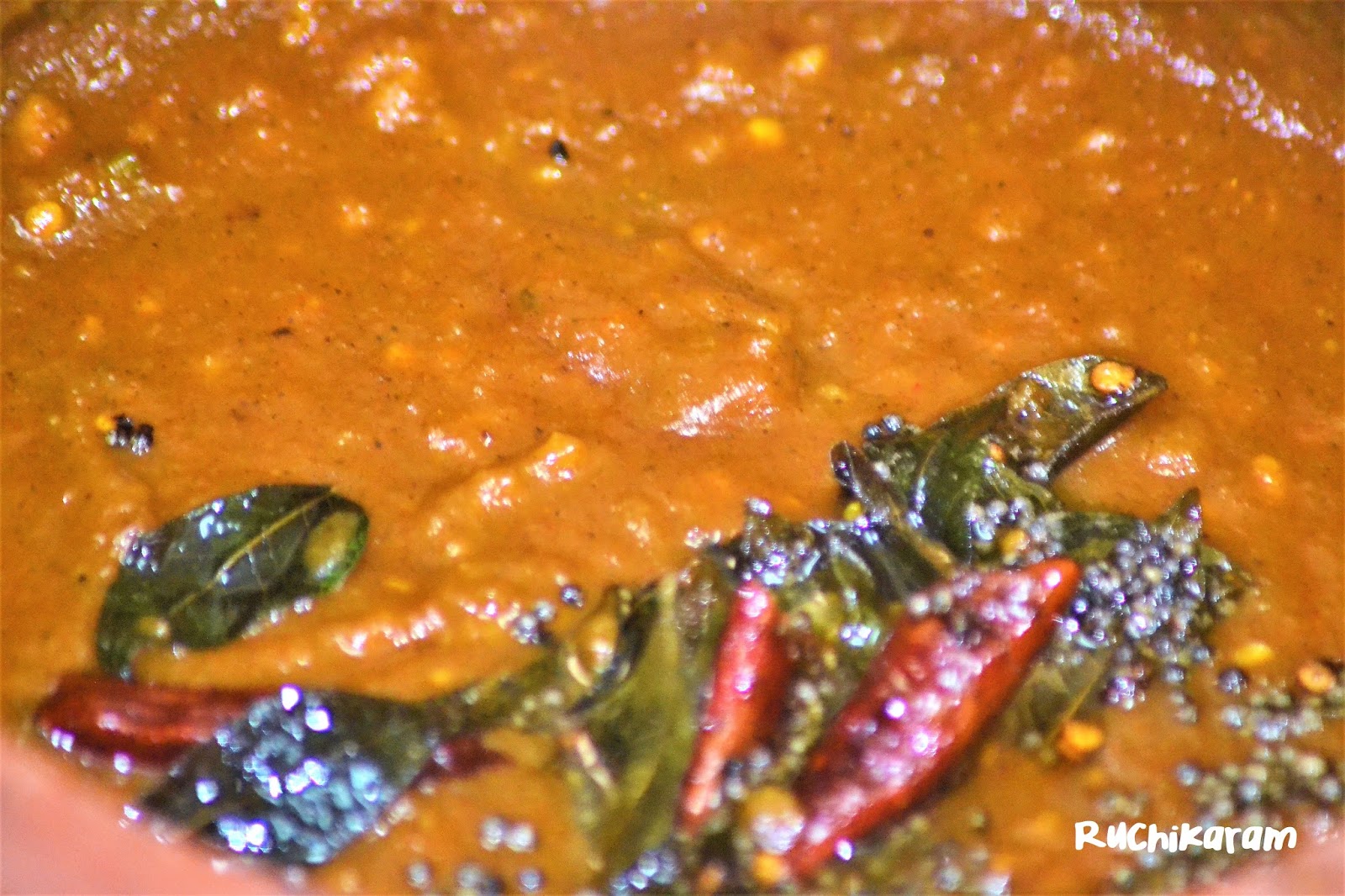 Ruchikaram: Vishu Onam Sadya Special Puli Inchi | Malabar Style Puli ...