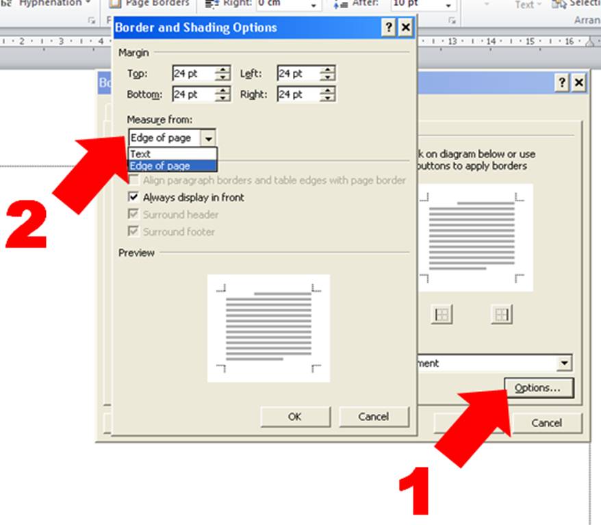 MEMBUAT SAMPUL DENGAN PAGE BORDER - Belajar Microsoft Office