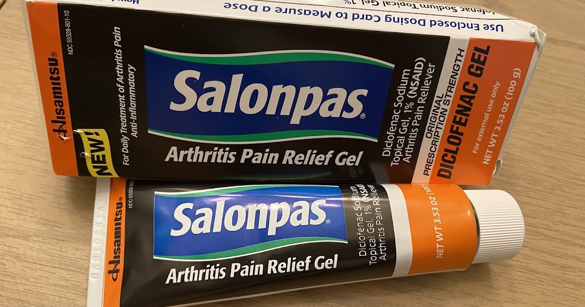 Announce Launch of Salonpas(R) Arthritis Pain Relief Gel