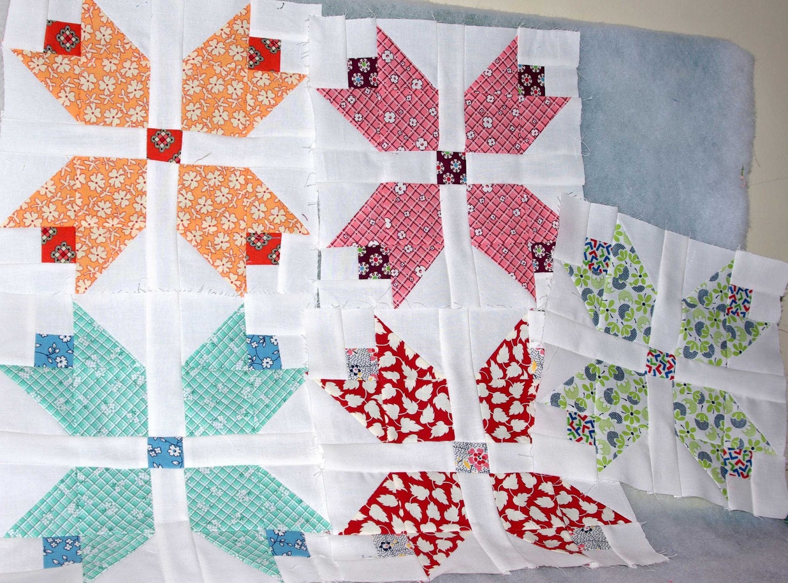 Sane, Crazy, Crumby Quilting: 30s Patchwork Tulips