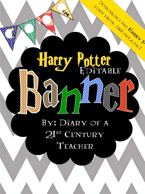 Diary of a 21st Century Teacher: Harry Potter Classroom Decor