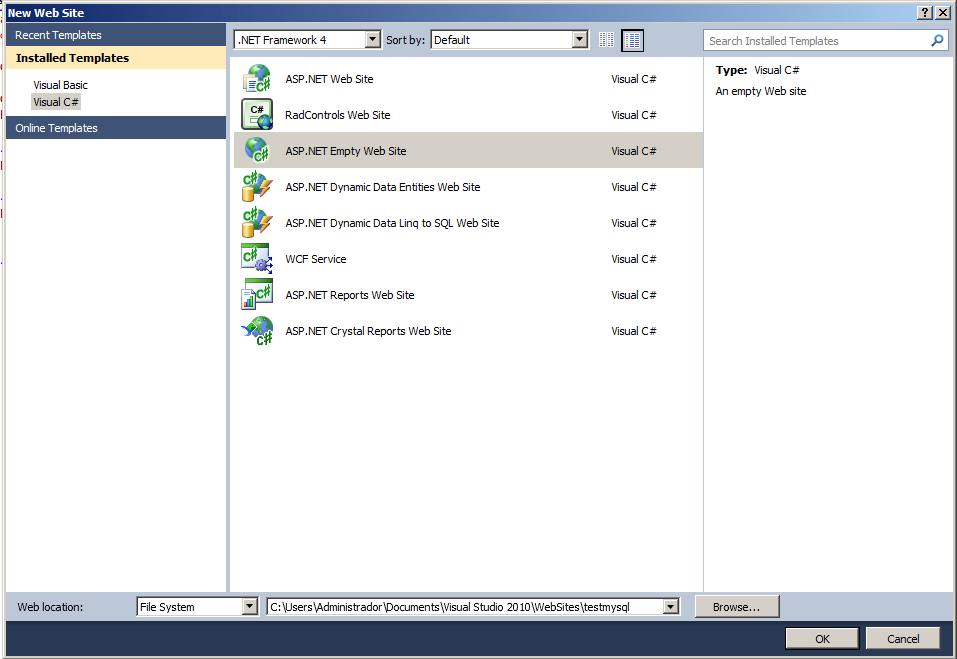 Ejemplo De Entity Framework Con Mysql 7224